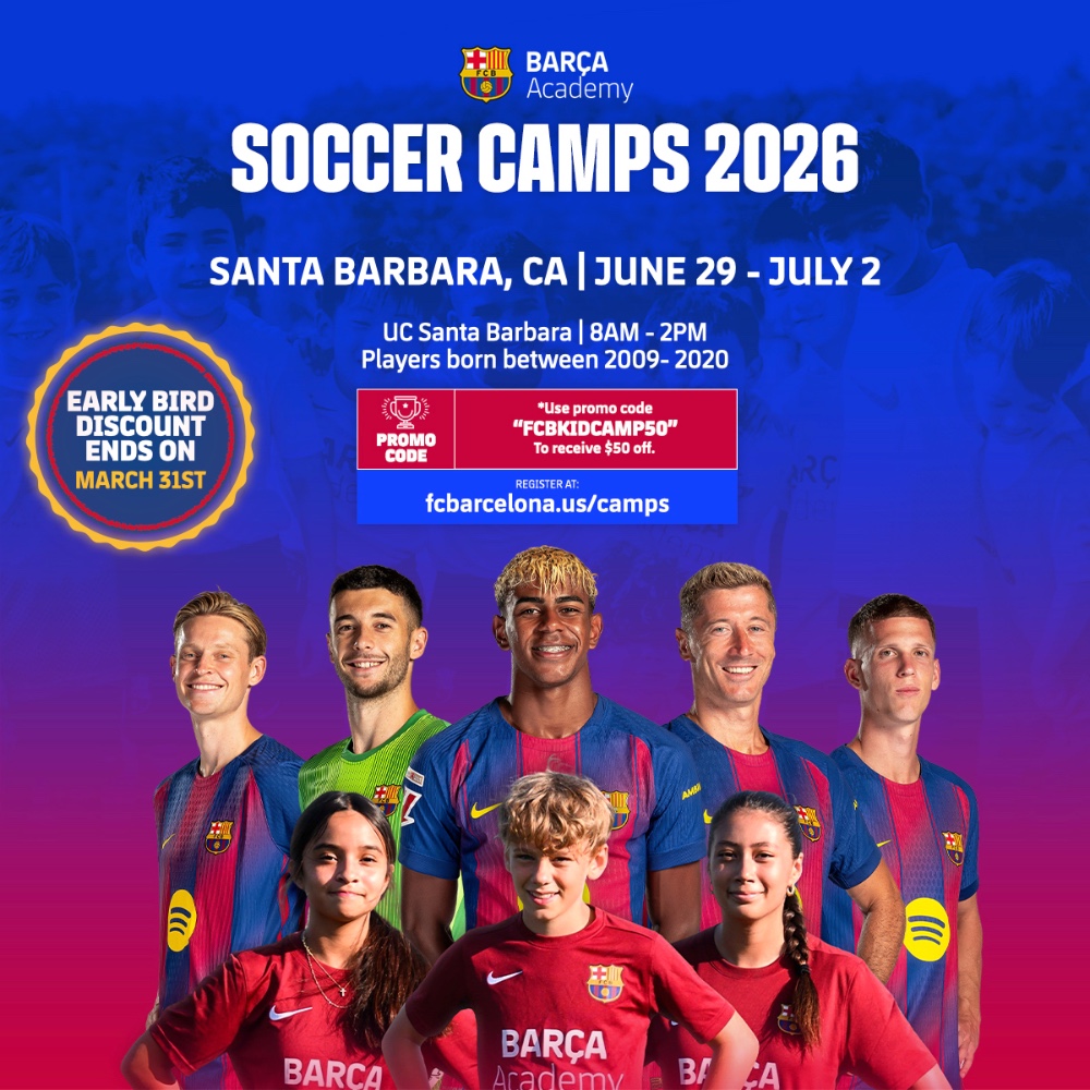 FC BARCELONA SUMMER CAMP - SANTA BARBARA 2026 Summer Camps | My Kid Camp
